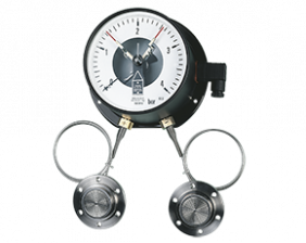 Differenzdruckmanometer mit Rohrfeder MAN-DG12R - Industrial measuring ...
