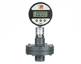 Manometer-Digital mit Membrandruckmittler PVC MAN-SD..DRM-630 ...